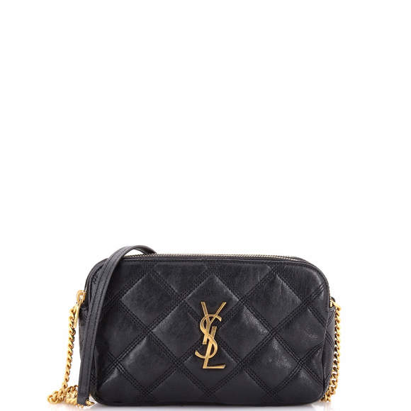 Saint Laurent | Bags | Saint Laurent Mini Becky Double Zip Crossbody ...